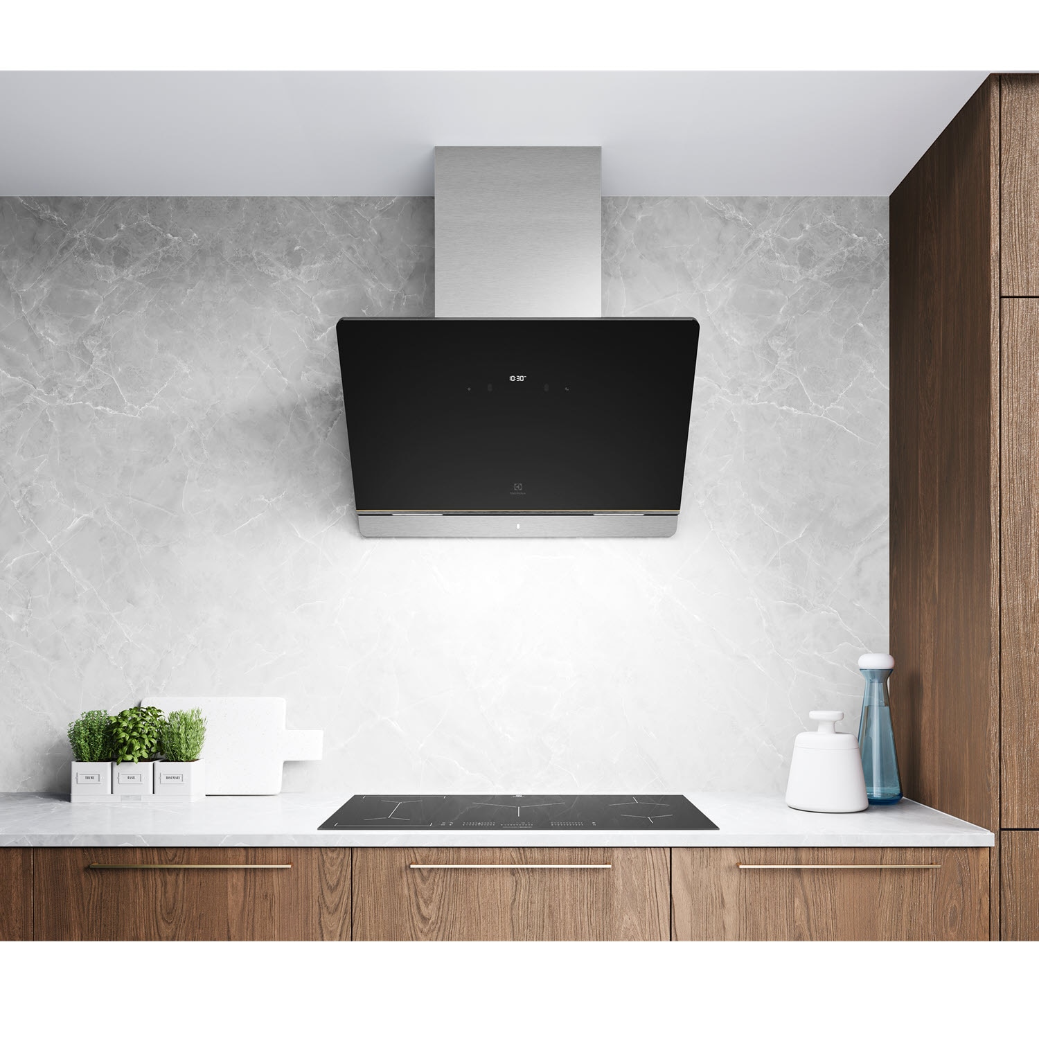 90cm UltimateTaste 700 slope extractor hood - ECS9979K | Electrolux ...